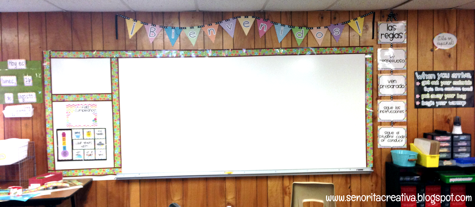 Monday Made It: More Classroom Made-Its and a Freebie - Señorita Creativa