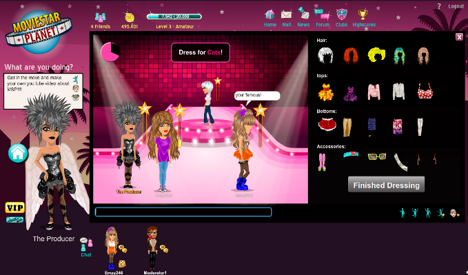 MovieStarPlanet - Fame,Fortune and Friends !: Stare MSP