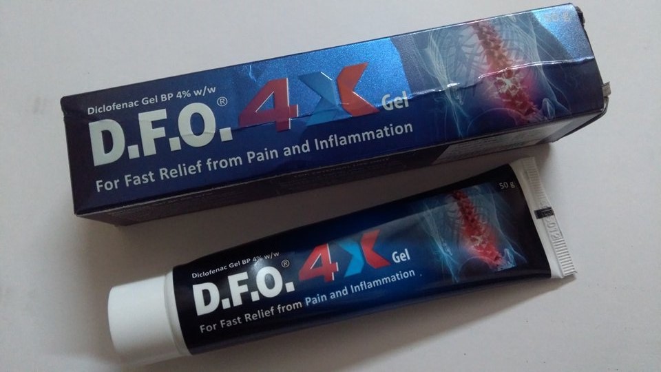Alive n Kicking: DFO 4X Gel Pain Reliever Review