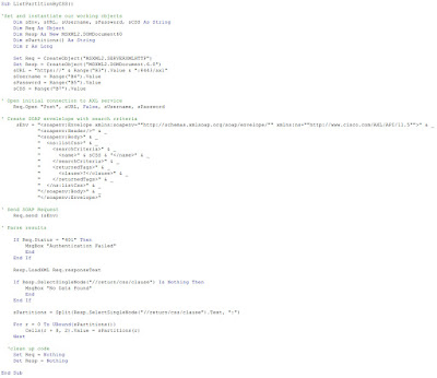 UC Corner: Excel, AXL, and Cisco CUCM
