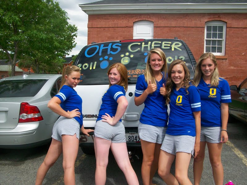 Elder Family Events: Rylie and OHS Cheer Camp