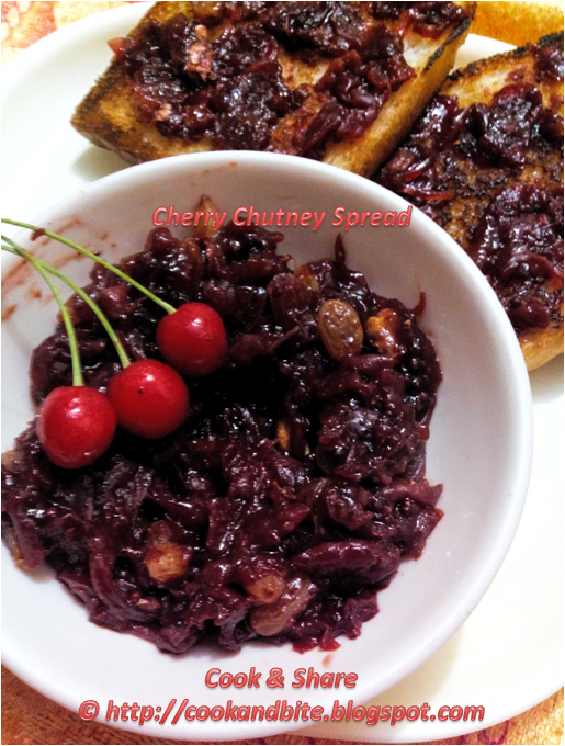 Cook & Share: Savoury Fresh Cherry Spread