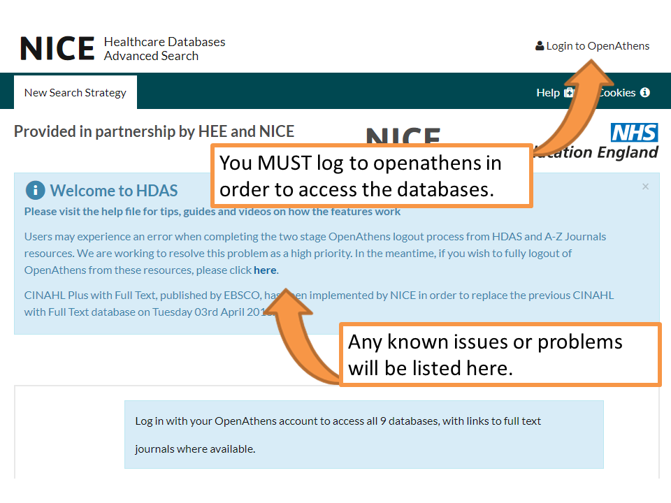 HDAS – getting started