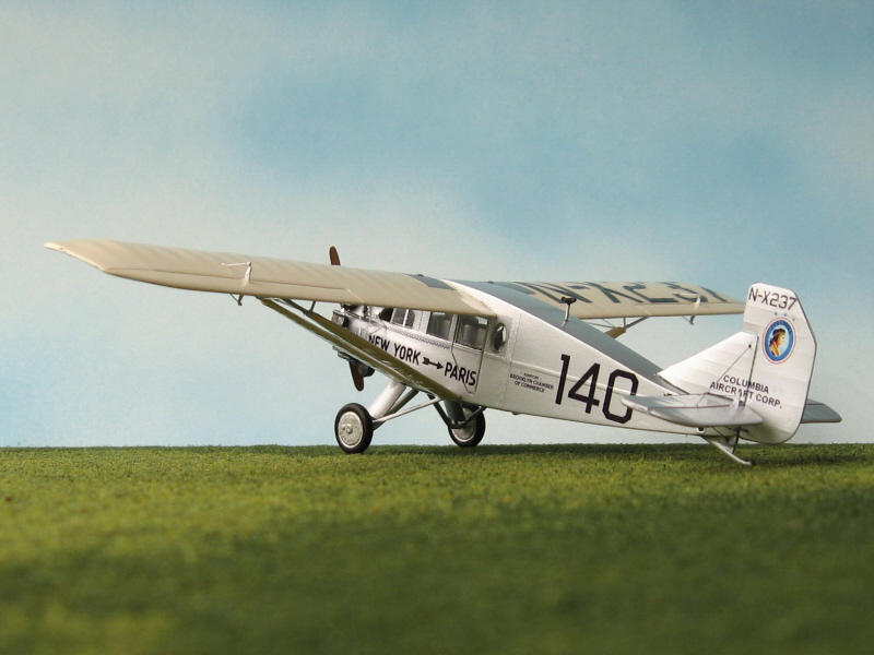 Wings of Intent: Wright Bellanca WB-2 Columbia New York - Paris completed