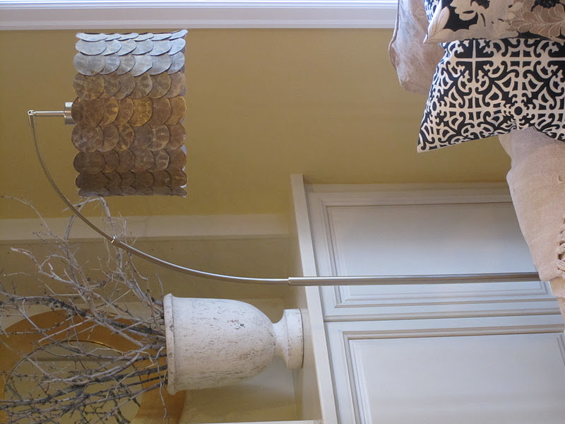 Simple Details: diy fish scale lamp shade