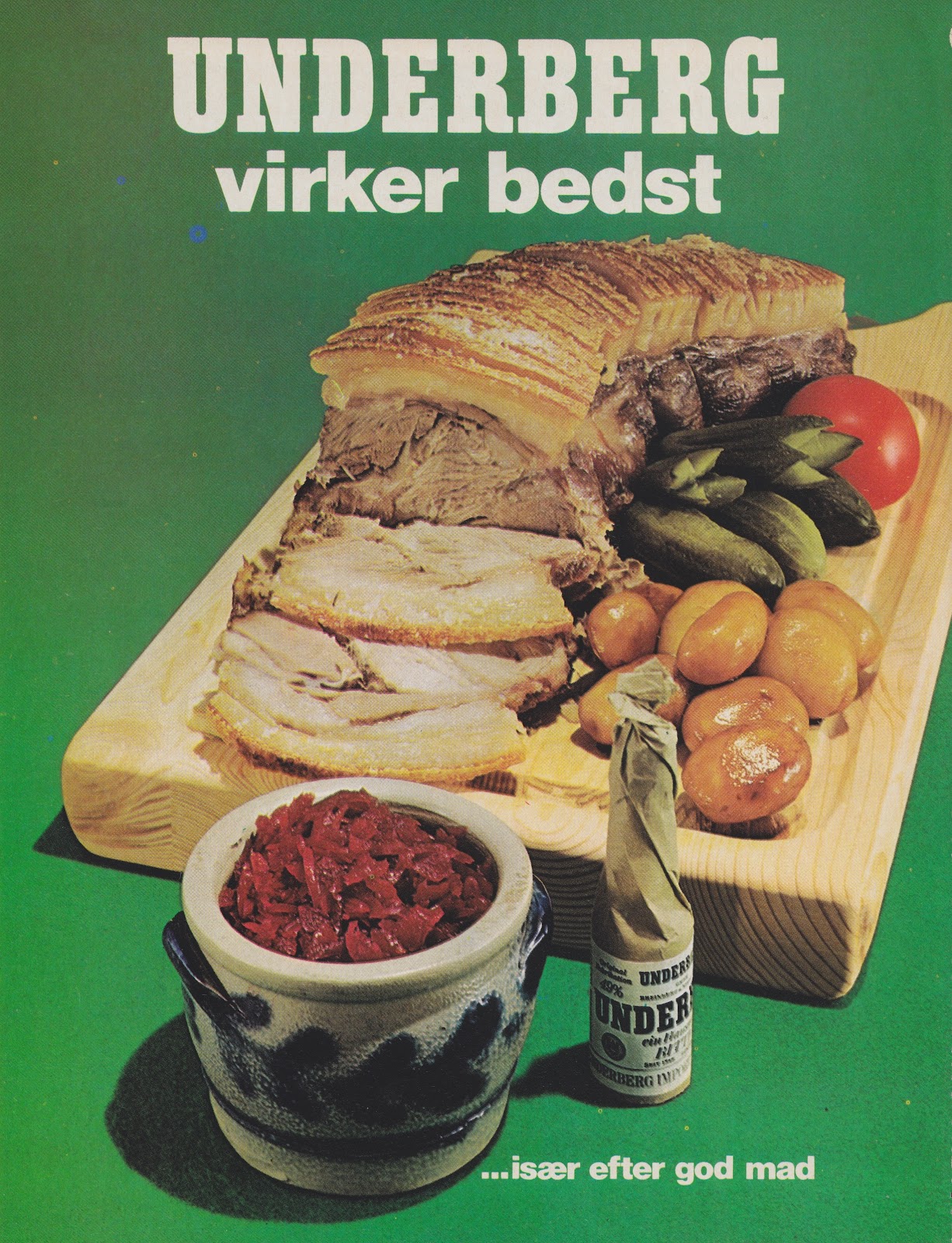 Tilbage til Datiden - gamle danske reklamer og andet godt: Underberg ...