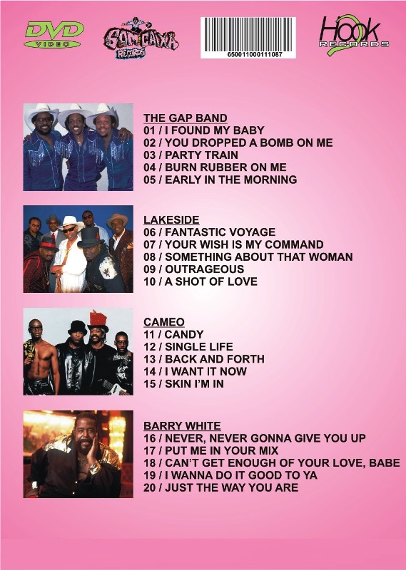 COLEÇÃO DVD's FUNK OLD SCHOOL ~ club grove