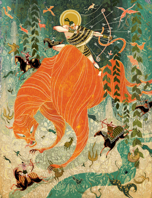 Yellowmenace: ARTIST: Victo Ngai - Asian Water Goddess