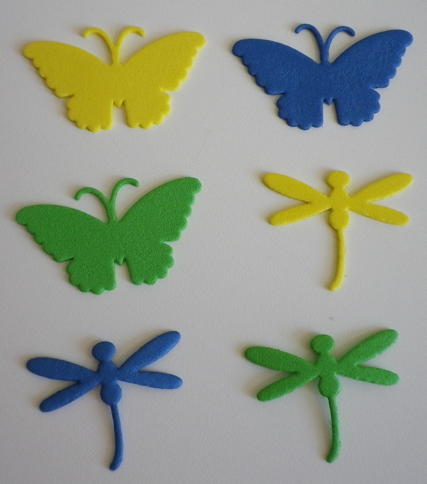 "Las manualidades de Ana Victoria" - Anaddaya -: MARIPOSAS Y LIBELULAS ...