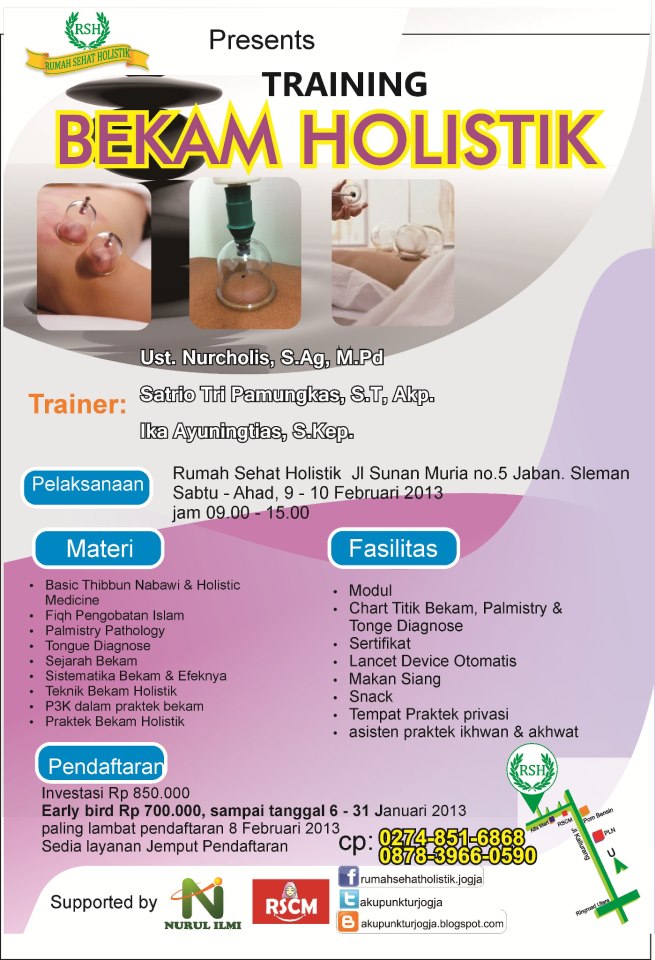 Terapi Bekam dan Pelatihan Bekam Jogja