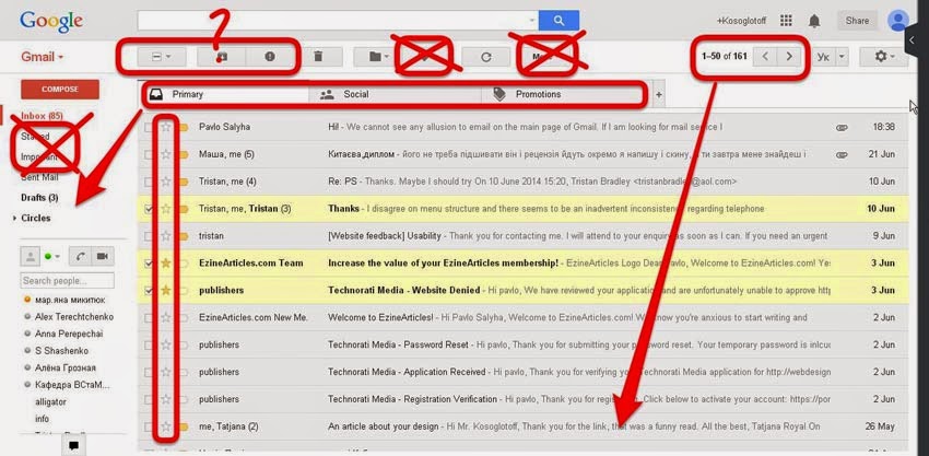 Web Design and Usability Analysis: Fast view on the Gmail UI/UX solutions