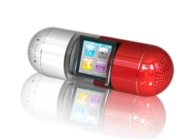 The Pill Docking Speaker For Ipod Nano 6th Gen Spicytec
