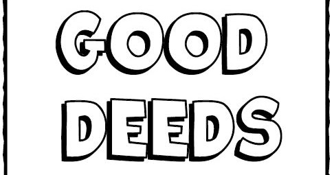 Iman's Home-School: Good Deeds Notebooking Pages