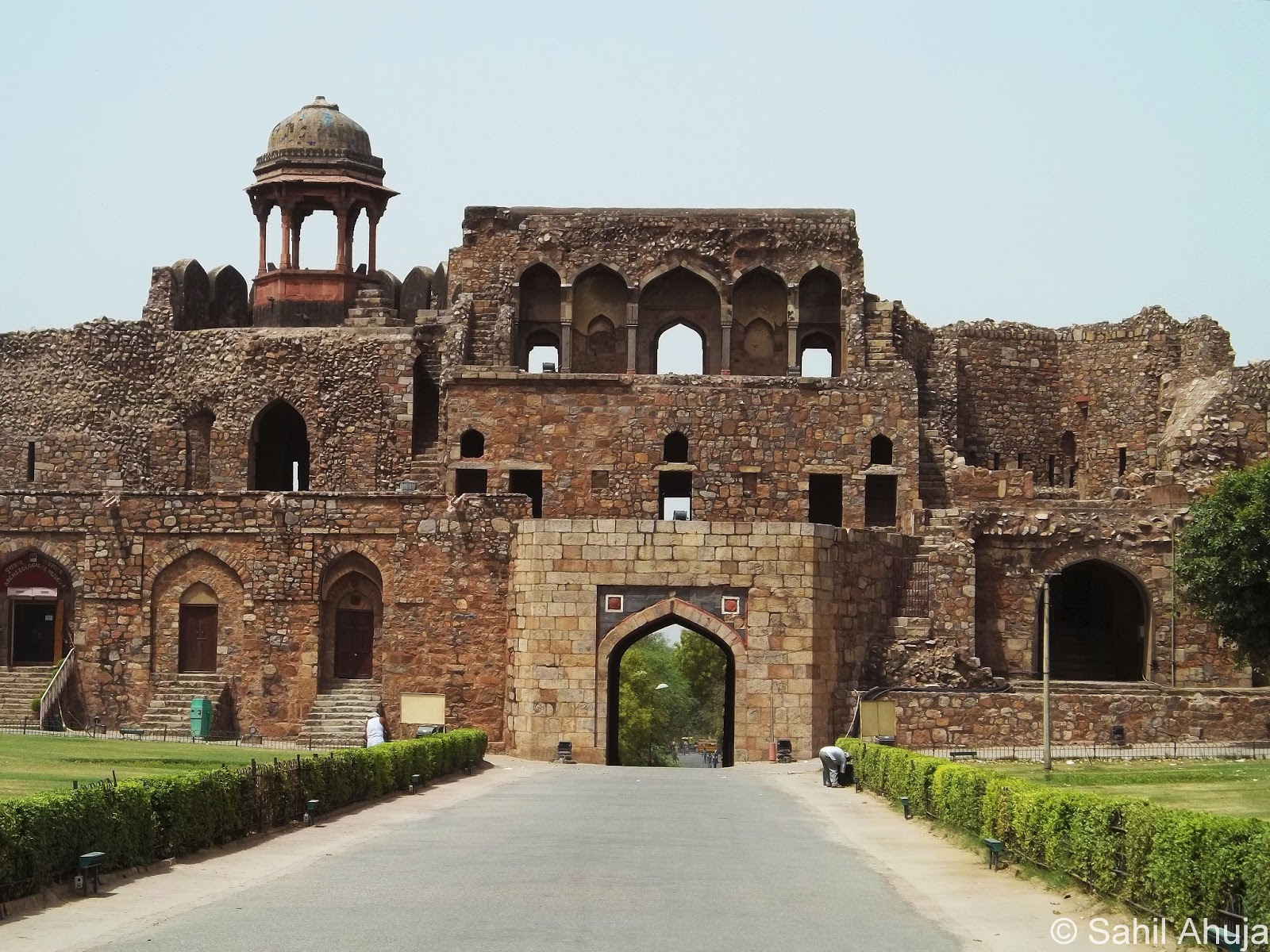 Pixelated Memories: Old Fort, New Delhi
