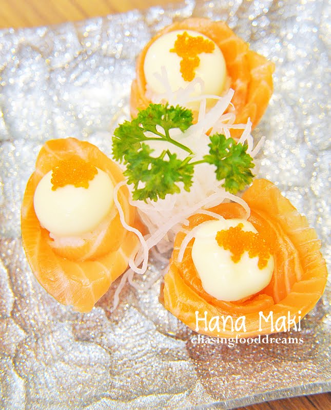 CHASING FOOD DREAMS: Sakae Sushi, Paradigm Mall: New Temptations for 2012!