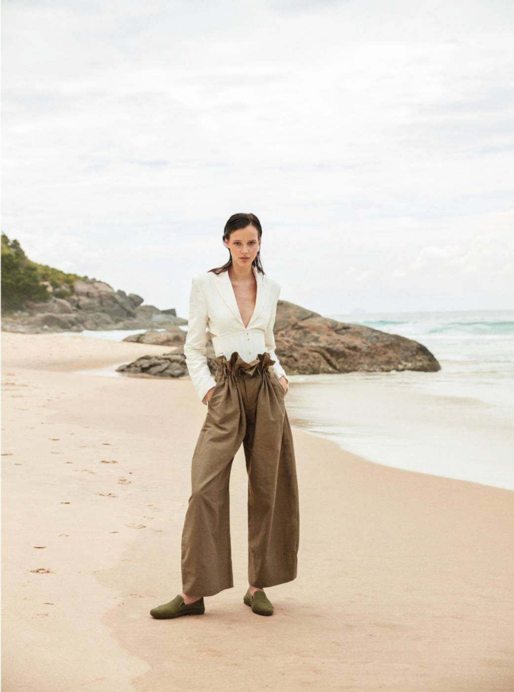 Heloise Giraud in Grazia France March 9th, 2017 by Andoni & Arantxa