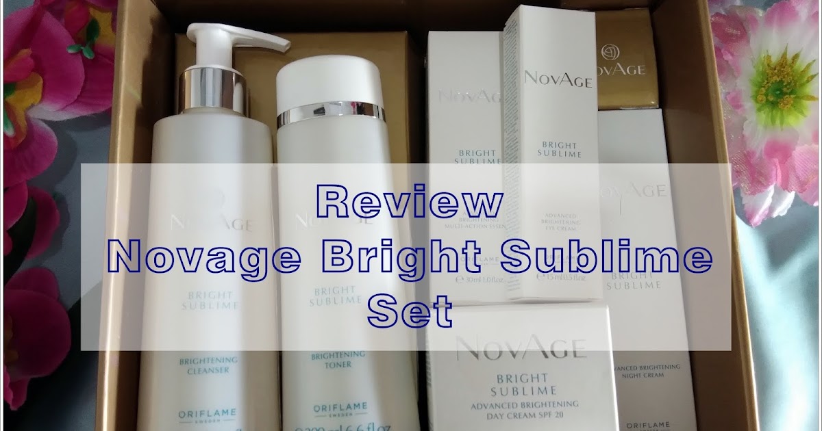 Review Novage Bright Sublime Set - Untuk Kulit Jadi Berkilau
