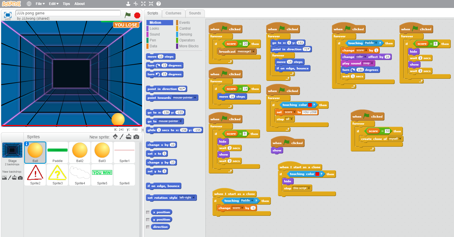 My Little Princess and Prince: 3 Nov 2017 - Javier's first Scratch ...