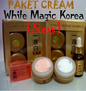 PAKET WHITE MAGIC KOREA ORI Rp 70.000