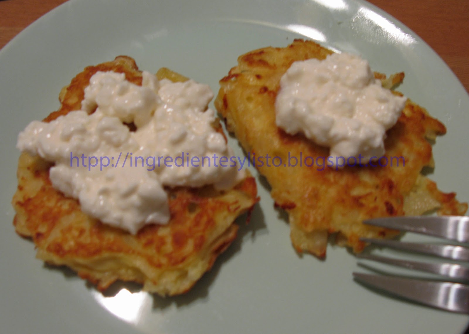 Ingredientes y ¡Listo!: Tortitas de Papa Rallada