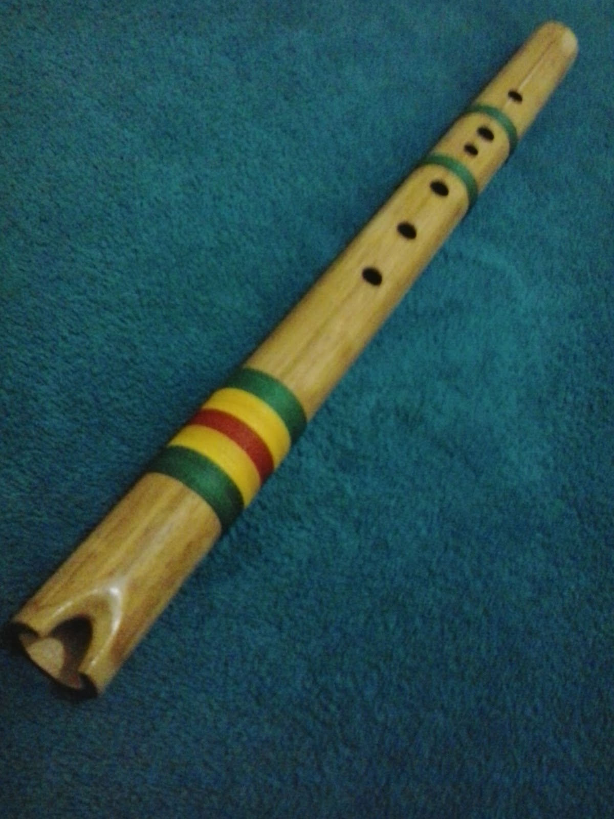 Quena Andina Em Sol# - Flauta De Bambu - Flautas Artesanais