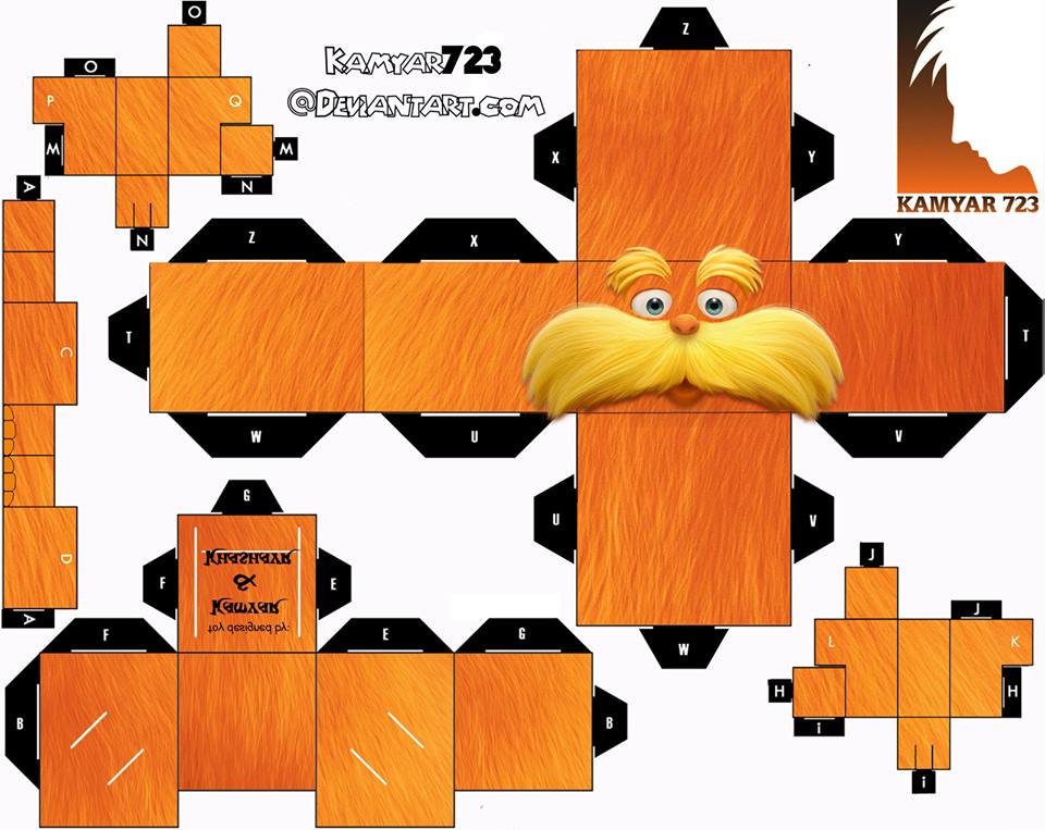 PAPERCRAFT EDISI TOKOH ANIMASI TERKENAL (FORMAT JPEG TINGGAL PRINT ...