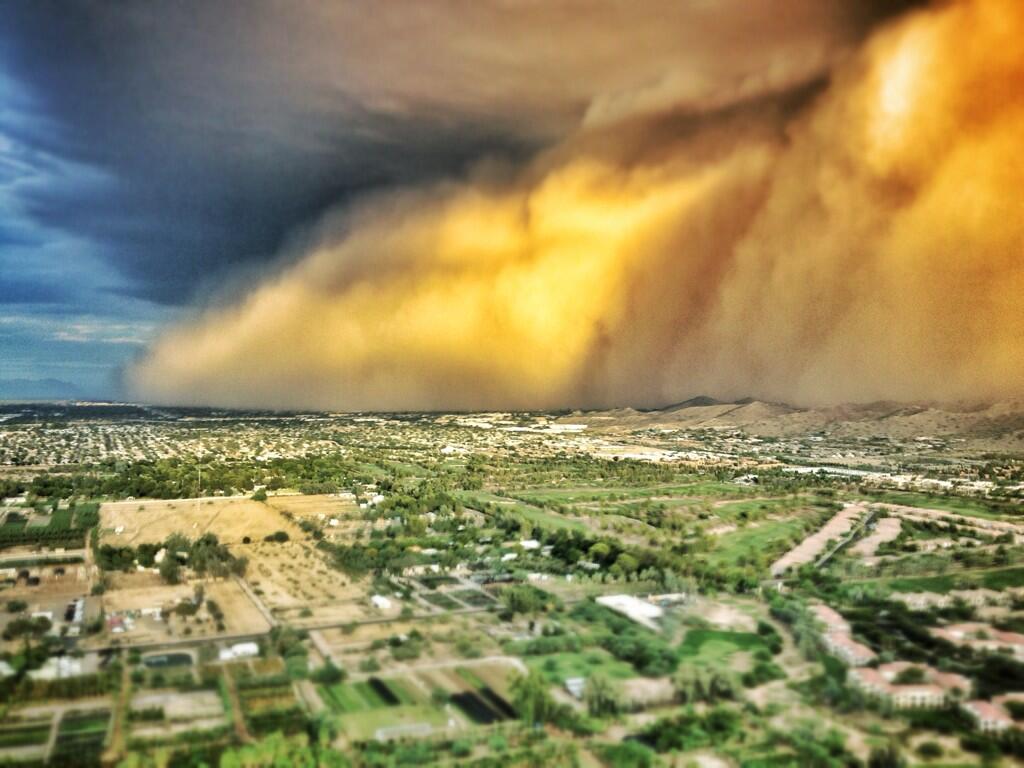 The Original Weather Blog: Spectacular Photos of Haboob in Phoenix ...