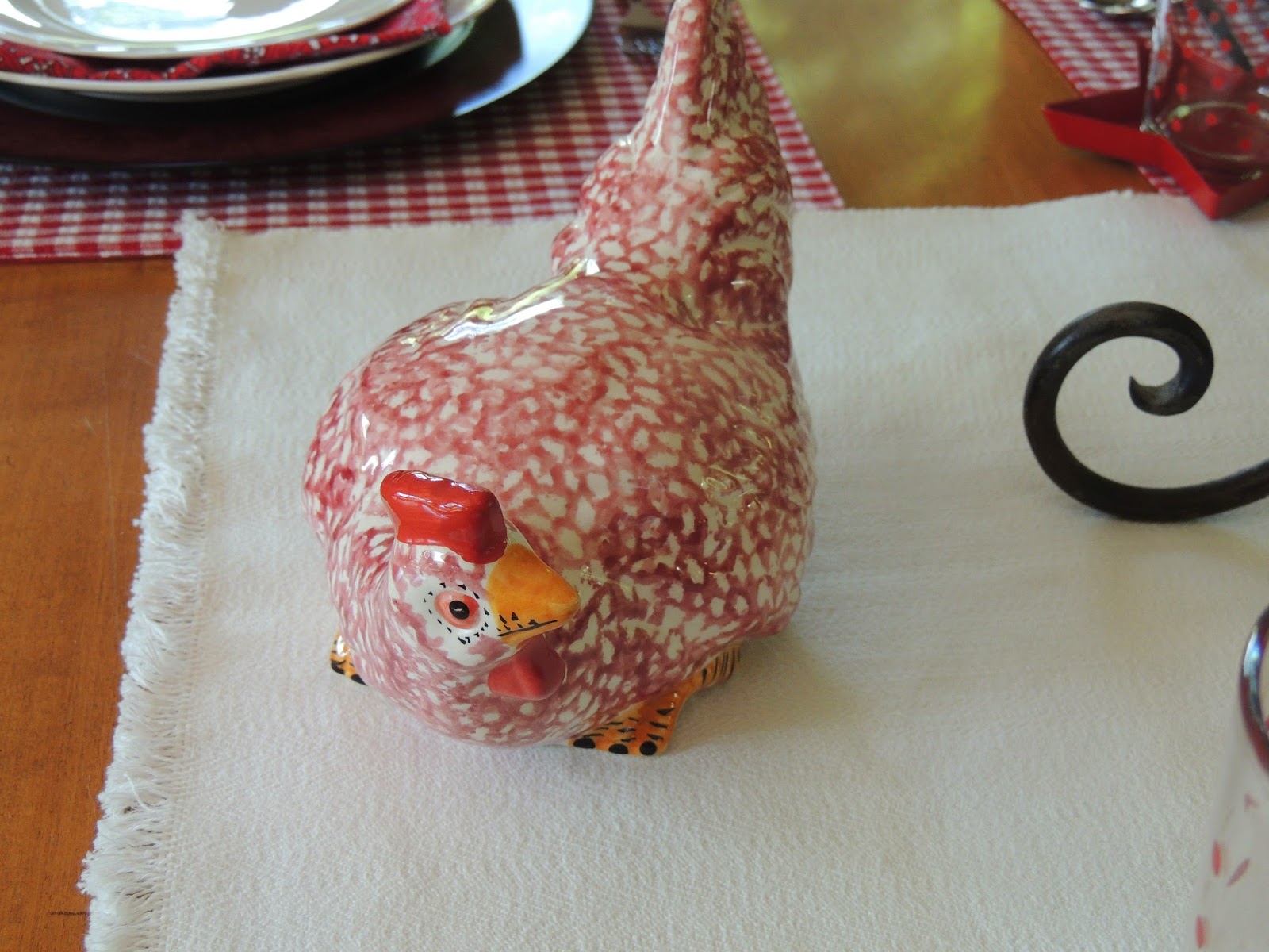 Dianne's Creative Table: Beware the Barbed Wire!