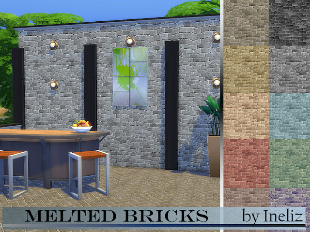 Sims 4 CC's - The Best: Walls by Ineliz