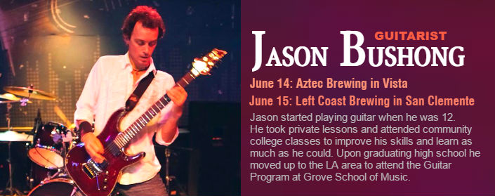 JUNE 14-15: Guitarist Jason Bushong to Join the Jam to Fight Hunger in ...