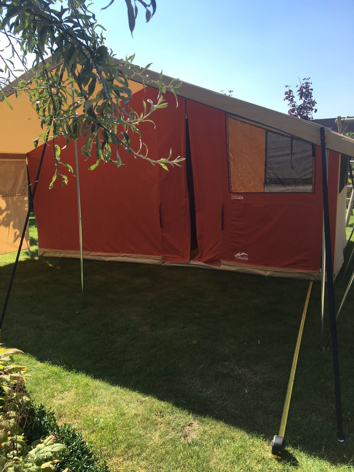 Ingerichte tent huren in Spanje