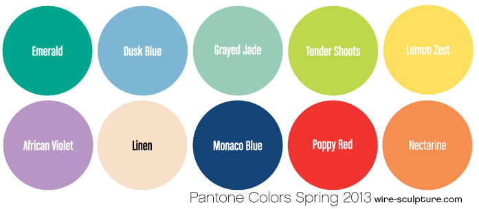 The Fitting Life: Pantone declares spring colors