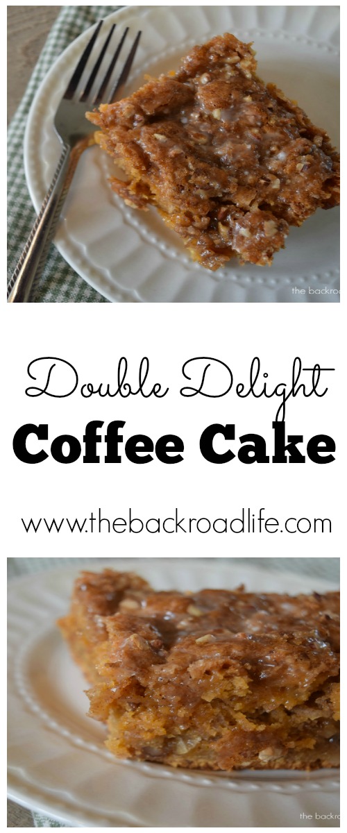 The Backroad Life: Double Delight Coffee Cake