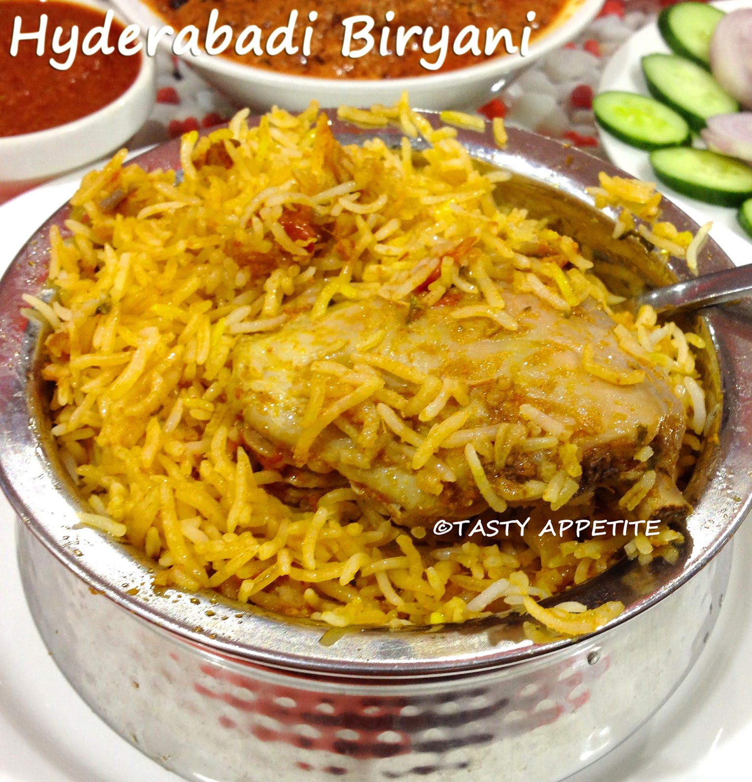 Hyderabadi Chicken Dum Biryani Recipe / Hyderabadi Biryani / Spicy ...