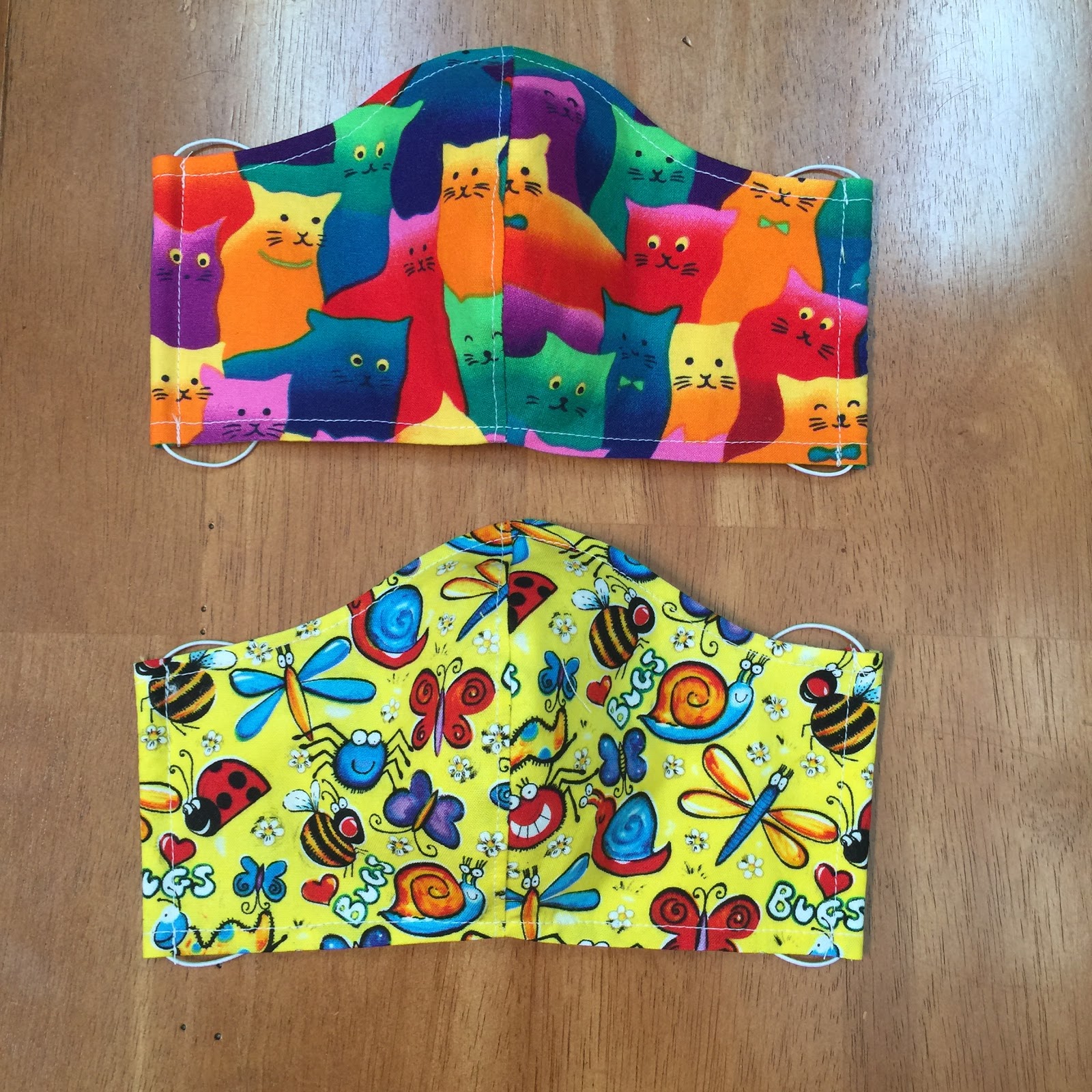 Lisa's Carolina | Handmade: Fabric Face Masks | An Easy but Fiddly and ...