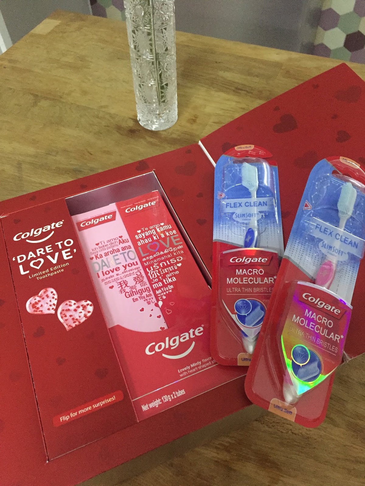 Ajwin Ajeera: Colgate Dare To Love Limited Edition Toothpaste