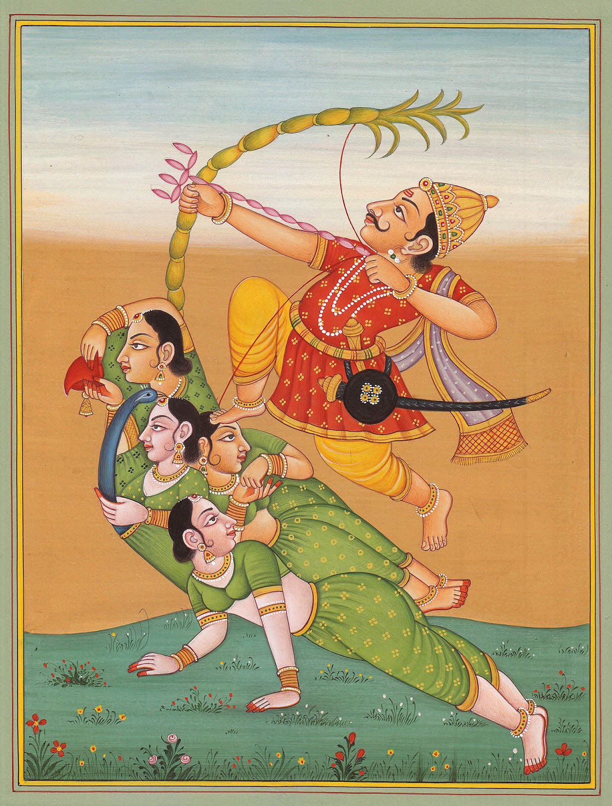 Warna Cinta: Kamajaya (Kāmadeva कामदेव, Kāma, Manmatha) 伽摩