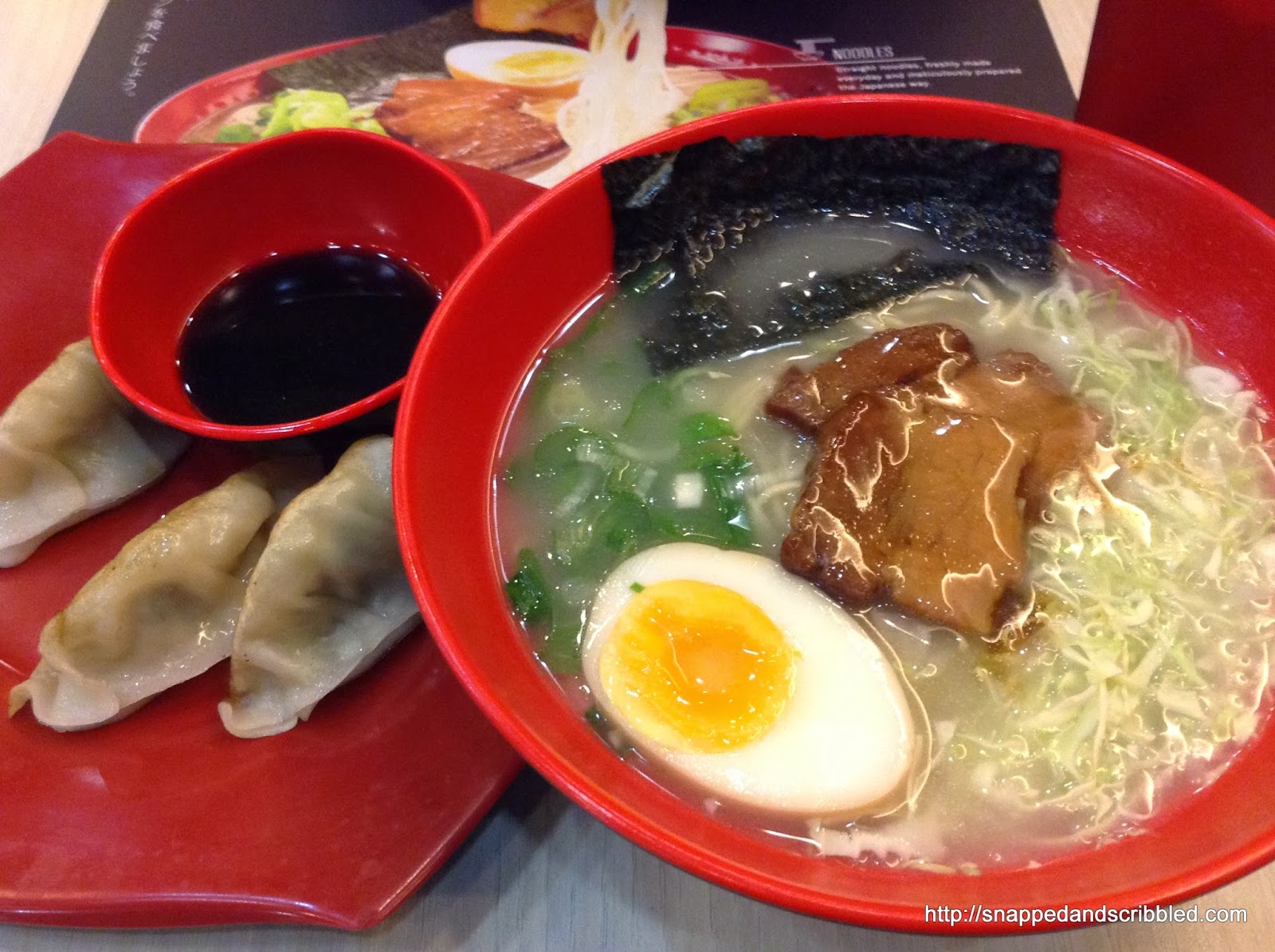 Tokyo Tokyo Ramen - Snapped and Scribbled