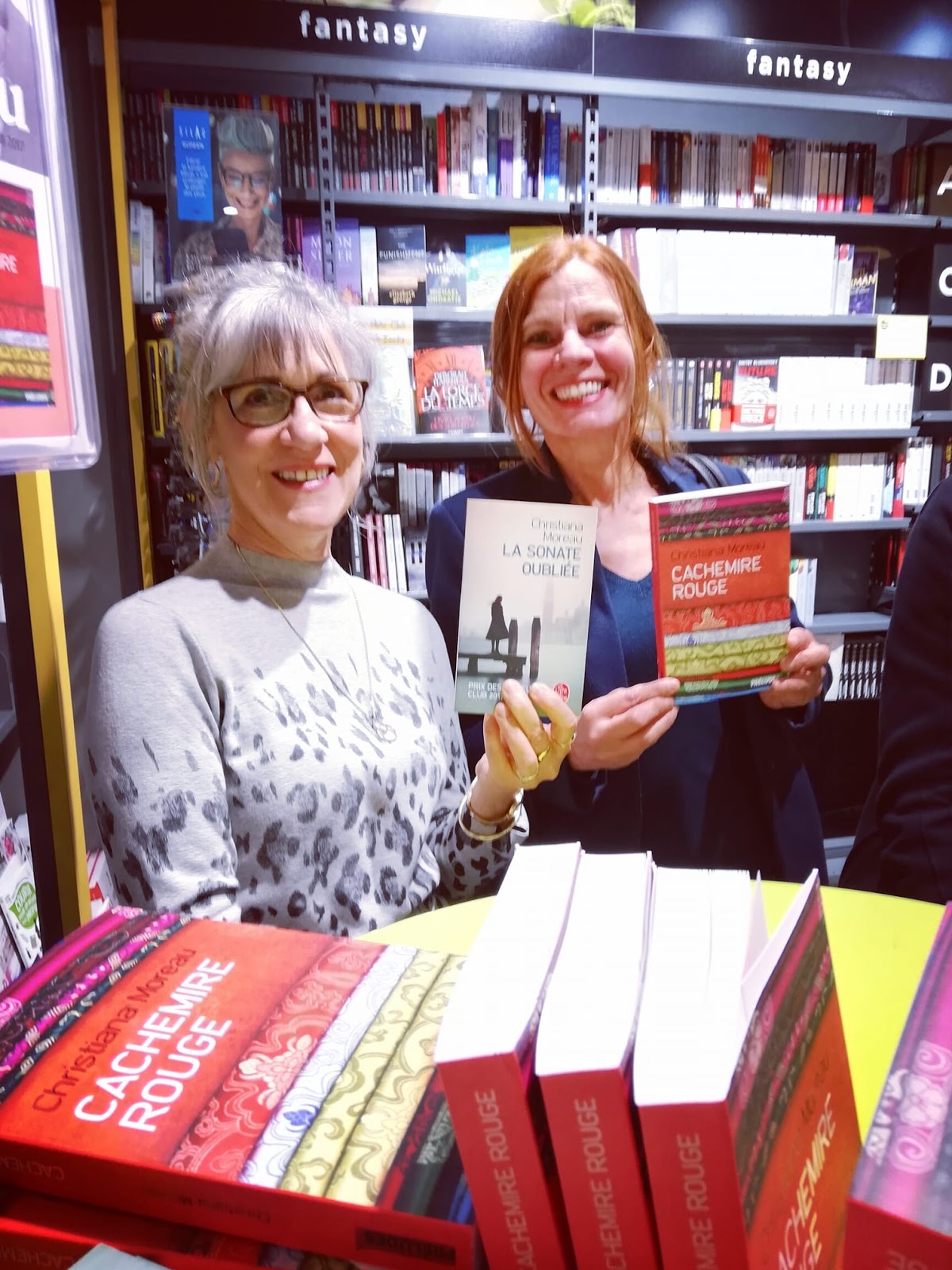 Journal d'atelier: Dédicaces à la librairie Club de Belle-île en Liège