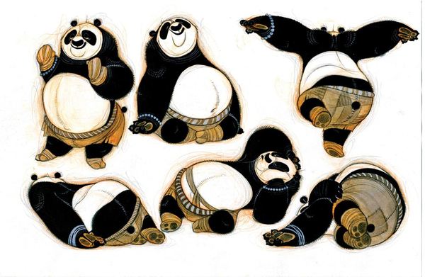 Showcase Blog: PIXAR & Dreamworks Design Sheets/Storyboards