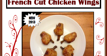 F.Y.I.: French Cut Chicken Wings