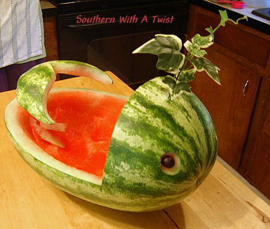 Southern With A Twist: Watermelon Whale