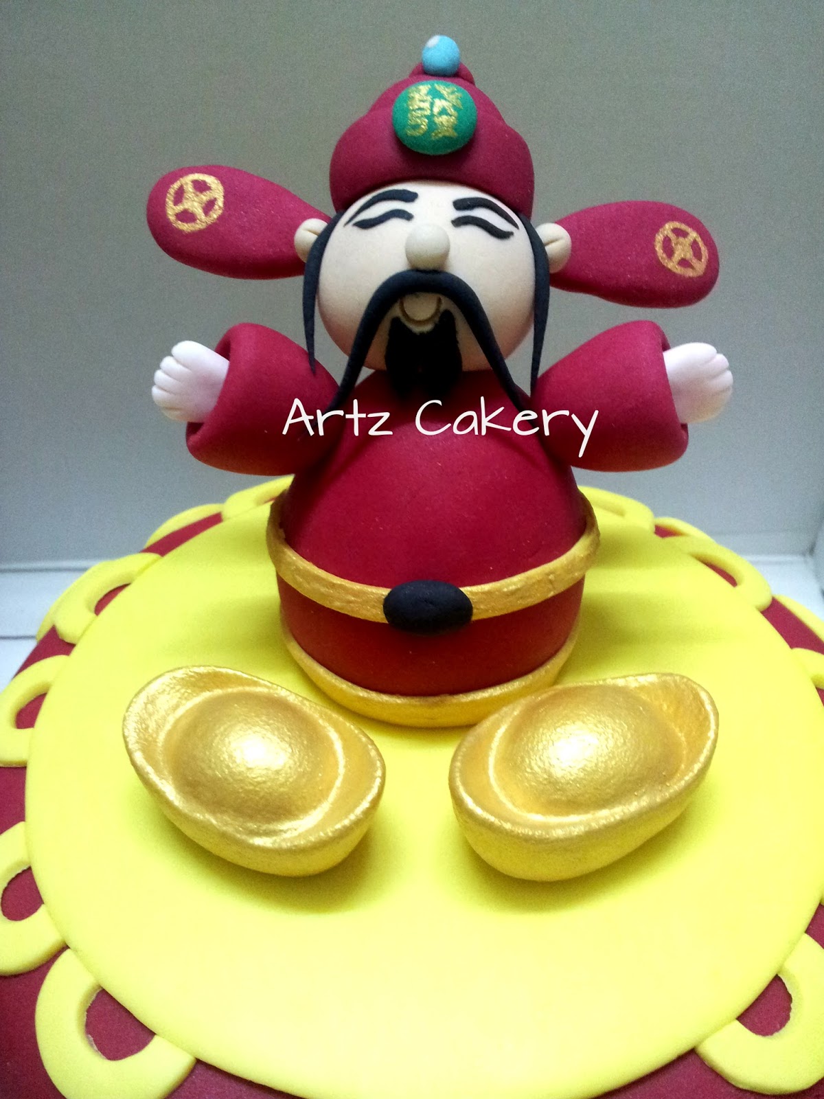 Artz Cakery: GOD OF PROSPERITY CAKE
