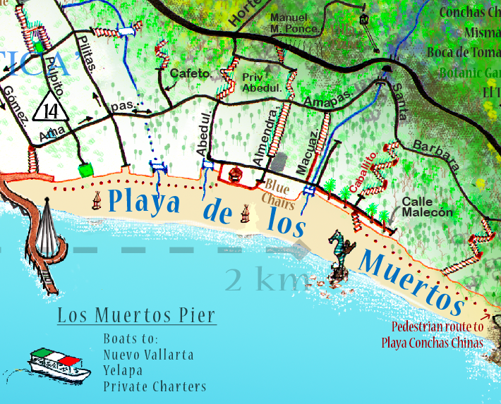 Mapa Jeff Cartography: Puerto Vallarta's New Look