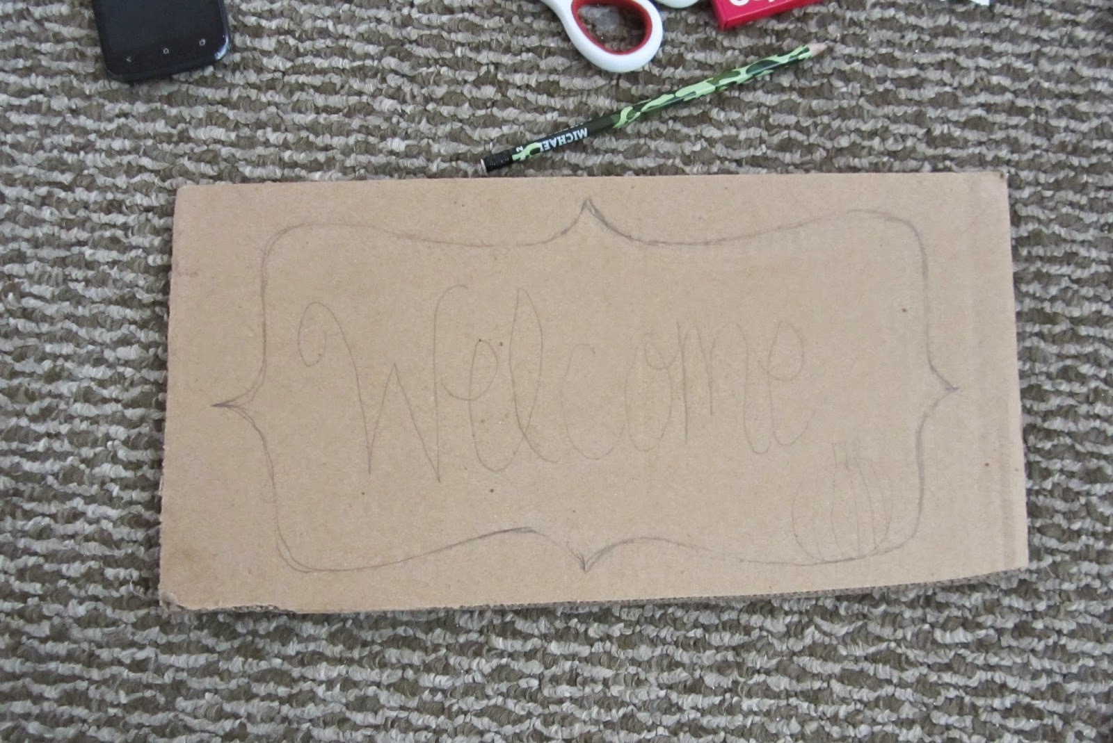 just a simple housewifee: easy CHEAP diy sign