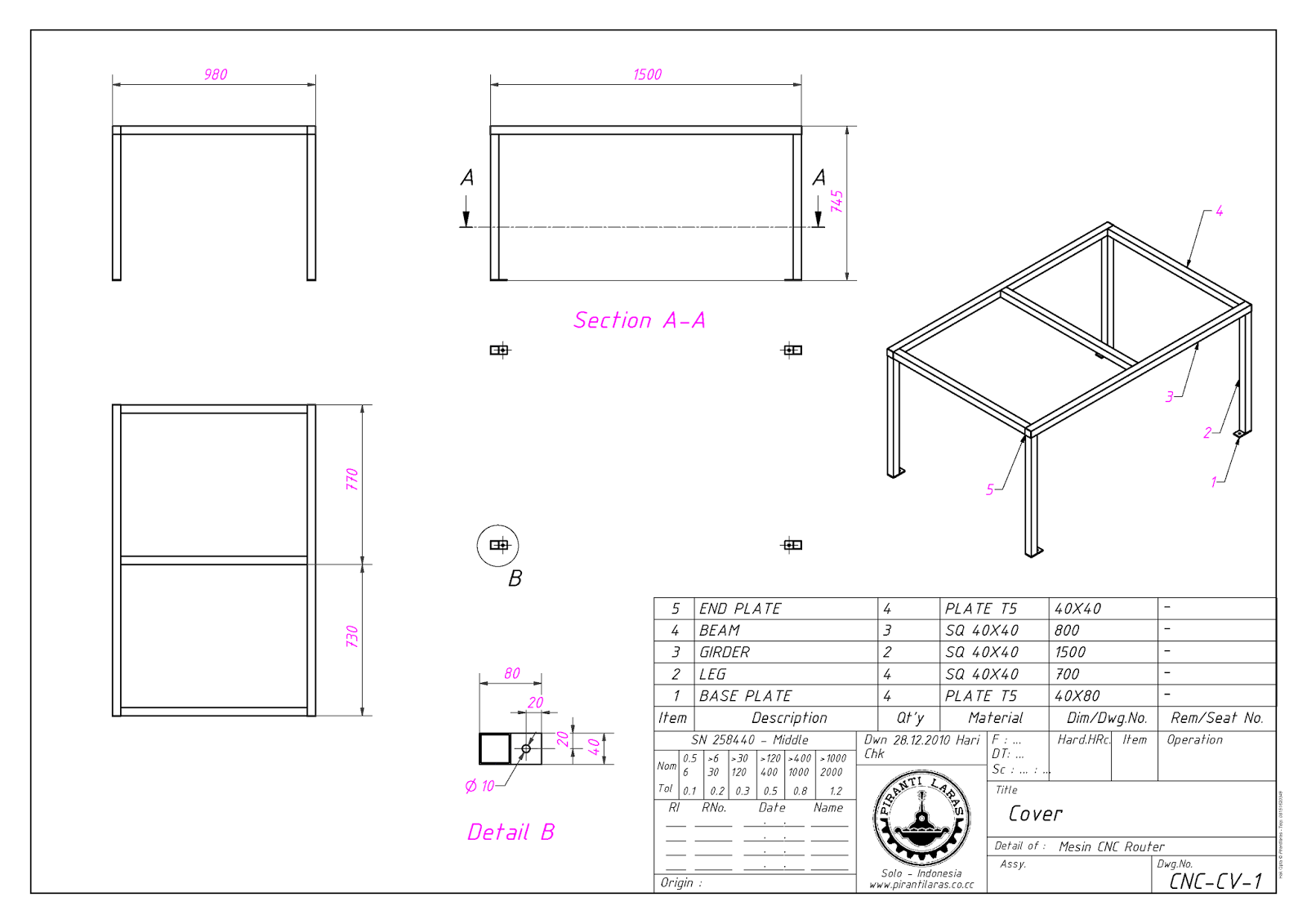 Desktop CNC Machine DIY: April 2017