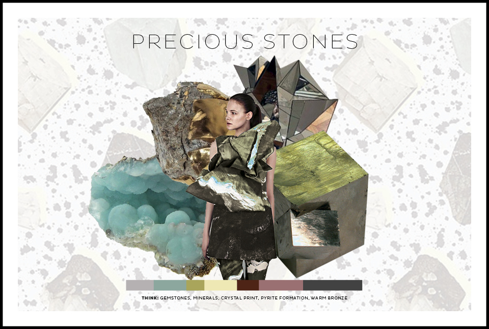 FASHION VIGNETTE: DESIGN COMPETITION // FRONT ROW SOCIETY - PRECIOUS STONES