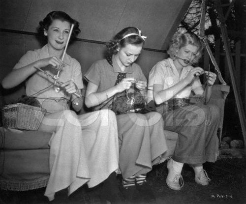 One More Stitch: Famous Knitters – Lucille Ball