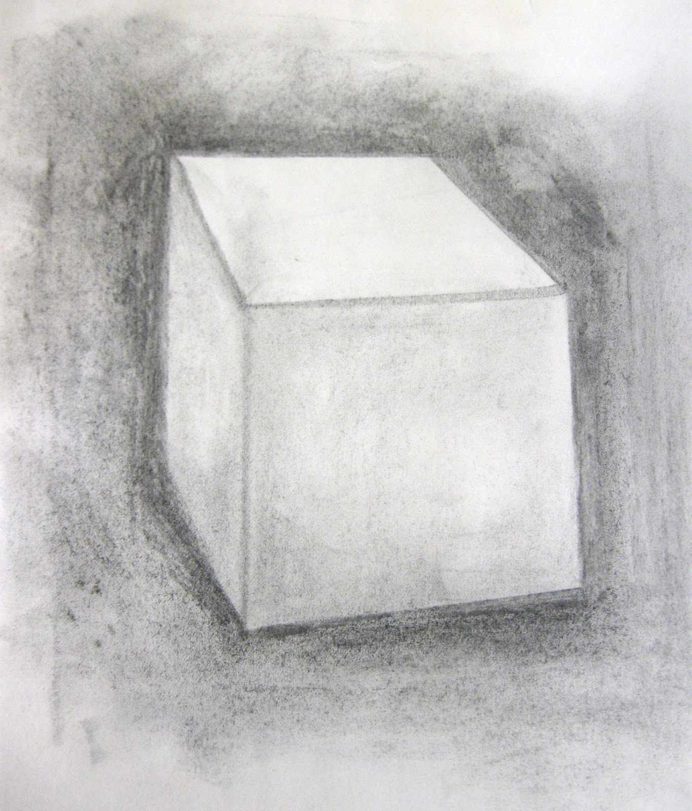 a tweed fox - illustration blog: Drawing Class Week #6 : Shading some Cubes