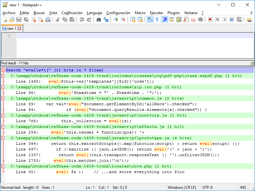 HTTP Error 418: I'm a Teapot: Refbase: Ejecución de código PHP arbitrario